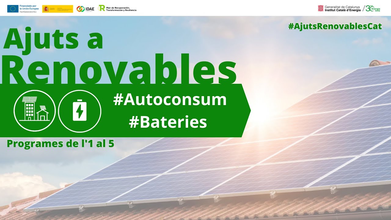 Teclisa Cataluña Abre La Convocatoria De Ayudas Al Autoconsumo Y